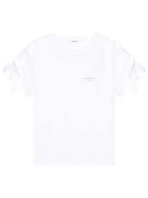 Givenchy Cotton T-shirt With Bow Detail - White