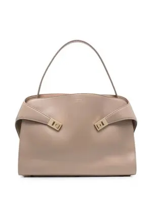 FERRAGAMO Hug Medium Leather Shoulder Bag - Multicolor
