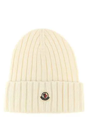 Moncler Logo Patch Beanie