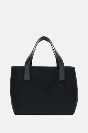 Givenchy Canvas Tote Bag With Leather Handles - Multicolor