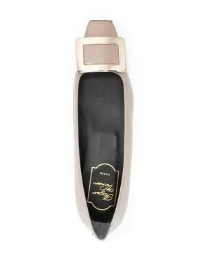 ROGER VIVIER Belle Vivier Patent Leather Ballet Flats - Multicolor