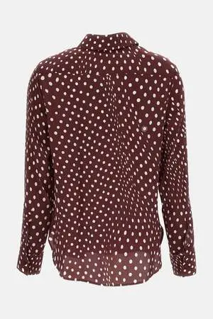 Stella McCartney Polka Dots Printed Silk Shirt - Multicolor