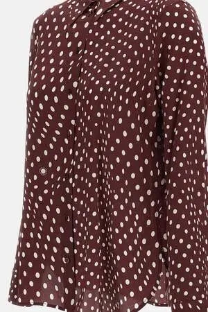 Stella McCartney Polka Dots Printed Silk Shirt - Multicolor