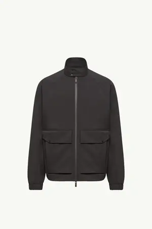 Moncler Hasteinen Short Down Jacket - Black