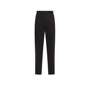 Moncler Tailored Cotton Pants - Black