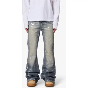 Mnml Waxed Super Stacked Relaxed Jeans