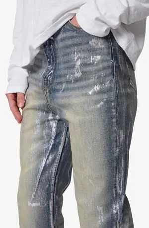 Mnml Waxed Super Stacked Relaxed Jeans