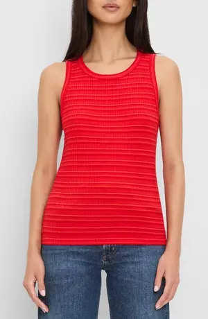 Michael Stars Carolie Ribbed Tank Samba