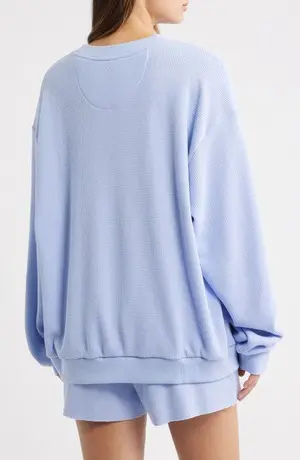 BOYS LIE Graphic Waffle Sweatshirt