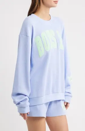 BOYS LIE Graphic Waffle Sweatshirt