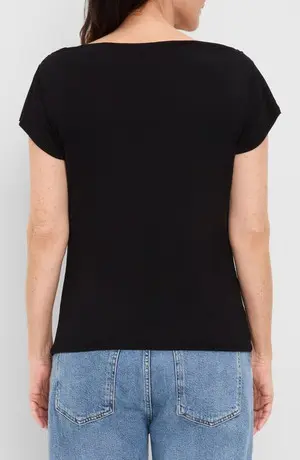 Michael Stars Desiree Cowl Neck Tee