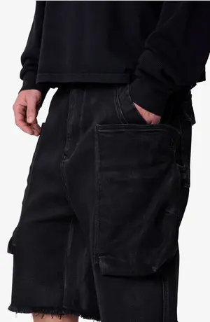 Mnml Baggy Waxed Cargo Shorts