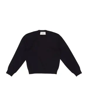 RÓHE Crew Neck Sweater With Ribbed Trim