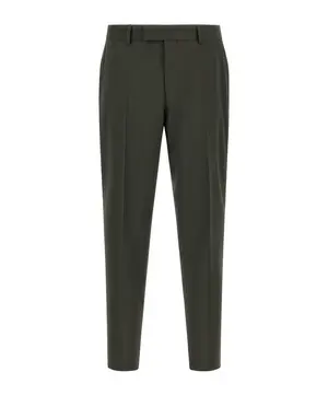 Hugo Boss Casual Pants With Belt Loops - Black
