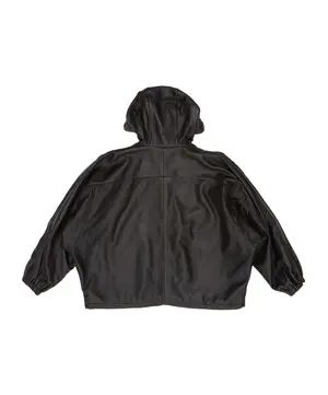 RÓHE Hooded Leather Jacket