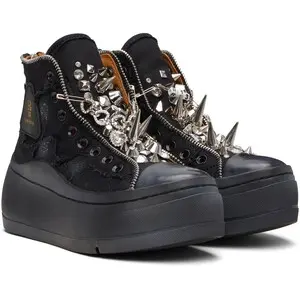 R13 Lace Free Kurt High-top Sneakers