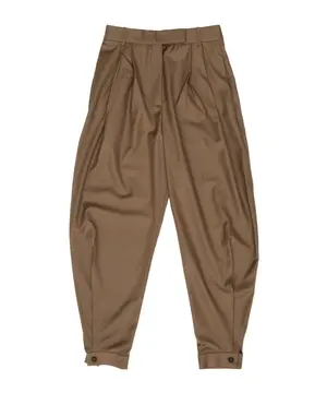RÓHE Casual Trousers With Belt Loops - Brown