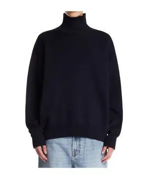 RÓHE Turtleneck Sweater - Blue