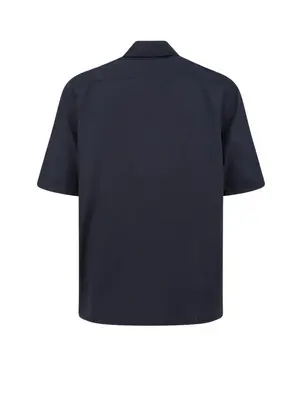 Moncler Short Sleeve Zippered Utility Shirt