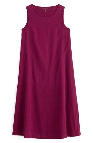 SEASALT CORNWALL Sleeveless Linen A-line Dress