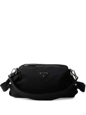 Prada Re-nylon And Leather Shoulder Bag - Multicolor