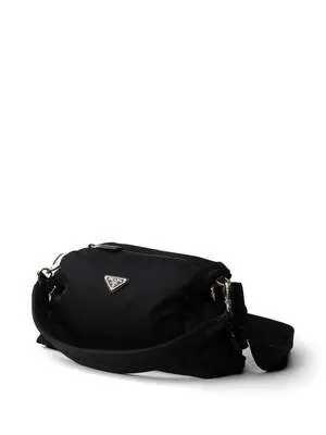 Prada Re-nylon And Leather Shoulder Bag - Multicolor