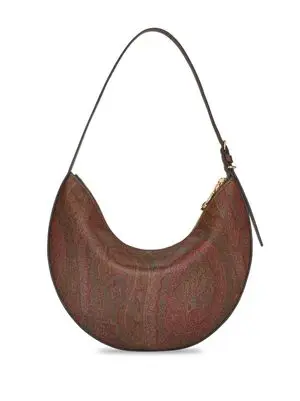 Etro Medium Hobo Bag With Paisley Print - Multicolor