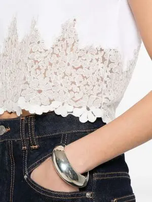 ERMANO SCERVINO Ermanno Scervino Lace Detail Tank Top