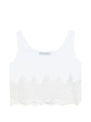 ERMANO SCERVINO Ermanno Scervino Lace Detail Tank Top - Multicolor