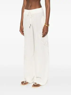 ERMANO SCERVINO Ermanno Scervino Silk Pajama Trousers