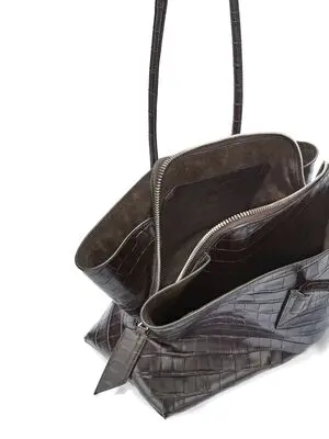 Attico La Passeggiata Medium Leather Shoulder Bag - Multicolor
