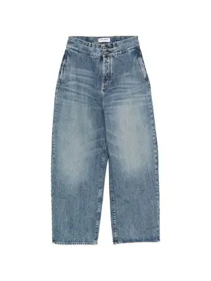 Attico THE ATTICO Denim Cotton Jeans With Faded Effect Multicolor