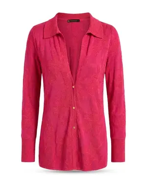 VIX PAULA HERMANNY Lara Knit Shirt Swim Cover-up