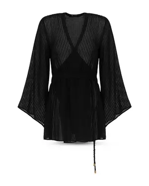 VIX PAULA HERMANNY Winnie Wrap Tunic Cover Up