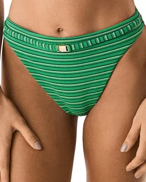 VIX PAULA HERMANNY Lucie Lindsay Bikini Bottom - Green