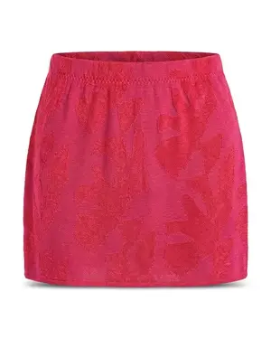 VIX PAULA HERMANNY Lara Knit Mini Skirt Swim Cover-up