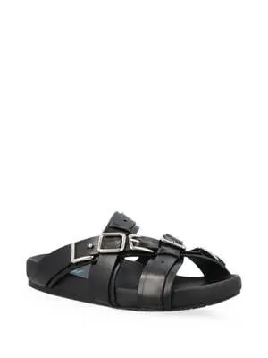 Loewe Fussbett Leather Sandals - Multicolor