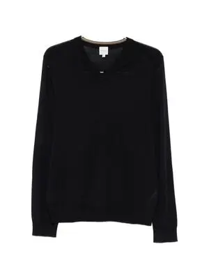 Paul Smith V-neck Wool Sweater - Multicolor