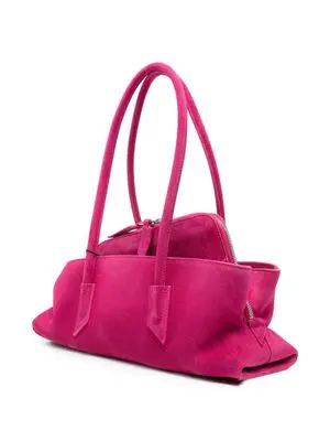 Attico La Passeggiata Small Leather Shoulder Bag - Multicolor