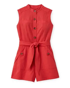 CARTOLINA Rachel Linen Romper
