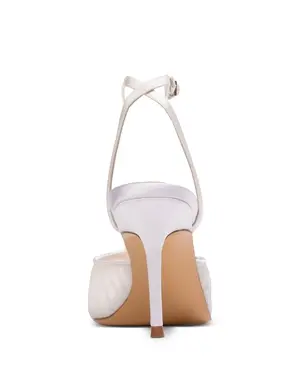 BLACK SUEDE STUDIO Melody Ankle Strap Sandals