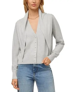 Fifteen Twenty Wren Long Sleeve Scarf Cardigan