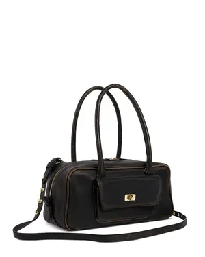 Sandro Ezmehralda Suede Crossbody Bag