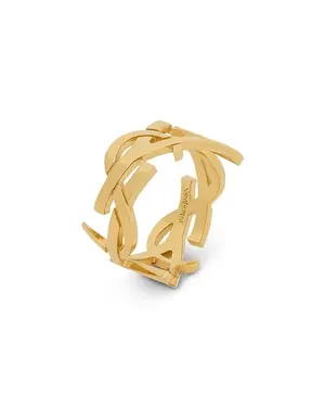 Saint Laurent Cassandre Ring Gold