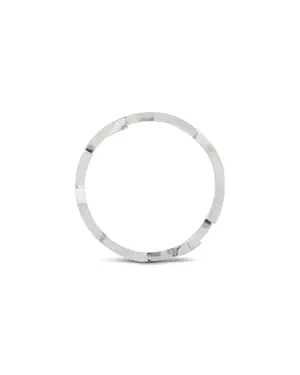 Saint Laurent Cassandre Ring - Oxidized Silver