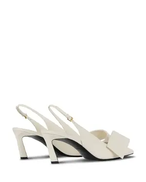 Givenchy Twisted Ribbon 65 Slingback Pumps