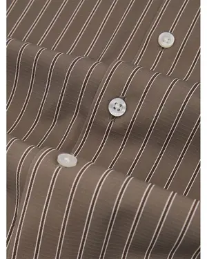 REISS Peake Printed Stripe Shirt