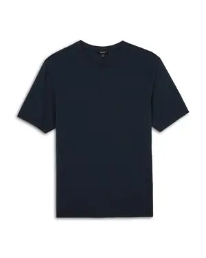 REISS Chad Crewneck Tee - Navy