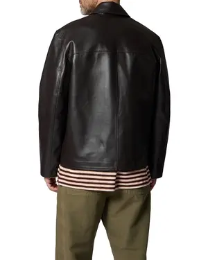 Paul Smith Casual Fit Leather Jacket