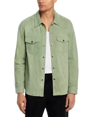 Paul Smith Slim Fit Leather Shirt